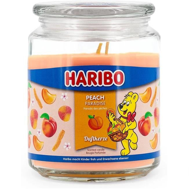 Haribo Scented Candle Peach Paradise - 510g | Blukoo — Vitamin Planet