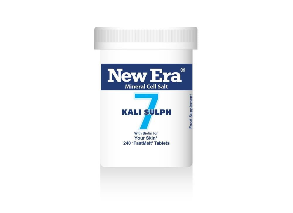 New Era No.7 Kali Sulph - 240 Tablets | Vitamin Planet