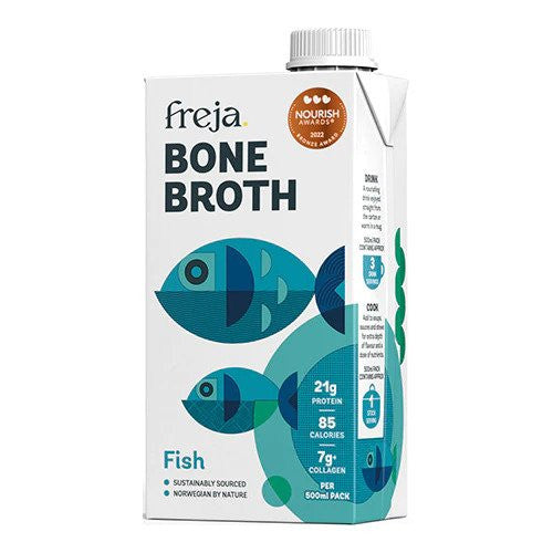 Freja Fish Bone Broth - 500ml | Vitamin Planet