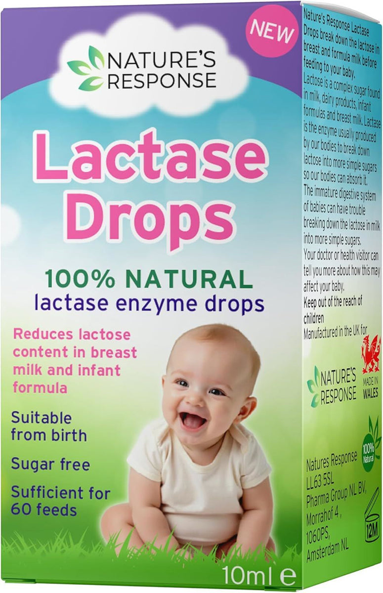 Nature's Response Baby Lactase Drops - 10ml | Vitamin Planet