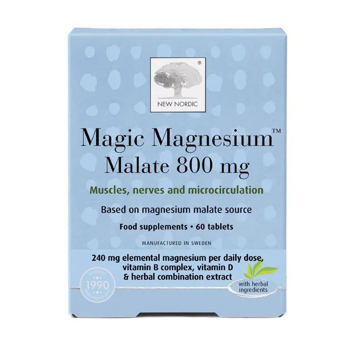 New Nordic Magic Magnesium Malate - 60 Tablets | Vitamin Planet