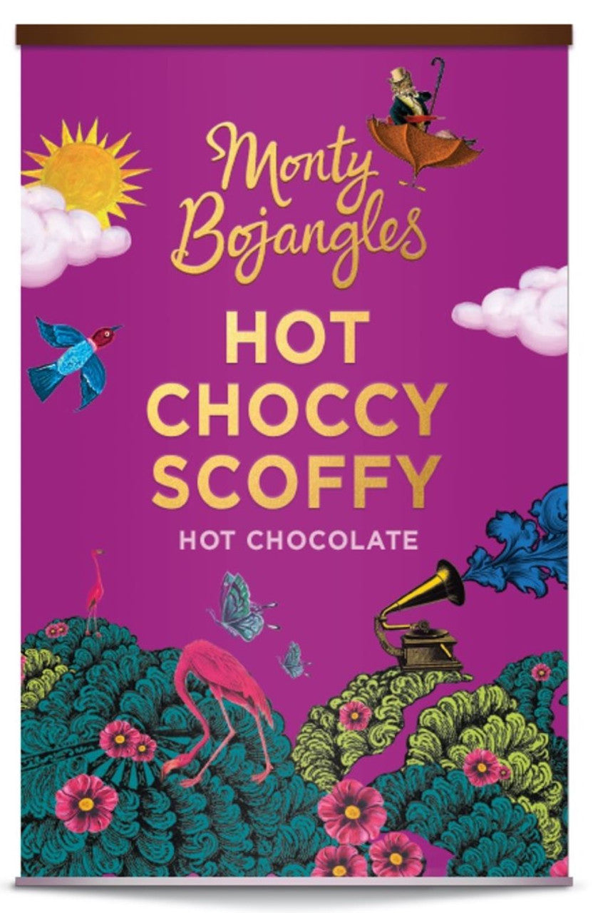 Monty Bojangles Hot Choccy Scoffy Hot Chocolate - 250g | Vitamin Planet